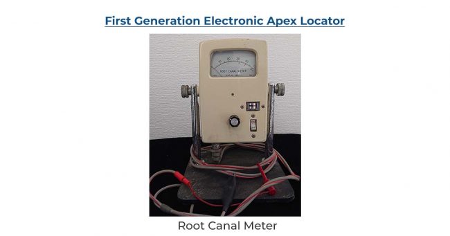 Electronic Apex Locators and their Generations - Dentalkart